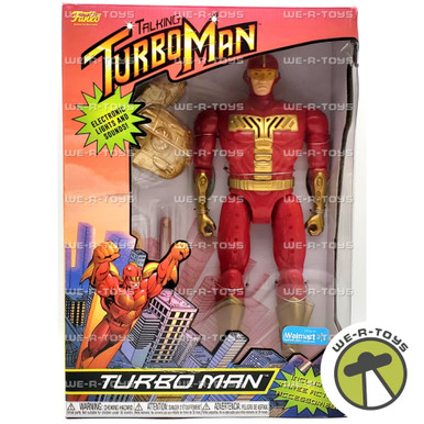 Jingle All the Way Talking Turbo Man Action Figure Deluxe Edition Funko ...