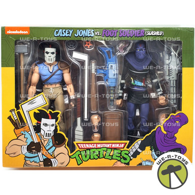 Teenage Mutant Ninja Turtles Casey Jones vs. Slashed Foot Soldier 2020 ...
