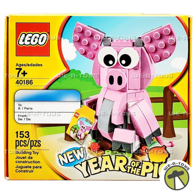 LEGO Year of Pig 153 Piece Building Toy 40186 - We-R-Toys