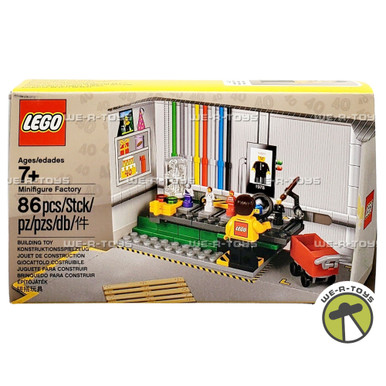LEGO Mini Figure Factory 86 Piece Building Set 6219738 - We-R-Toys