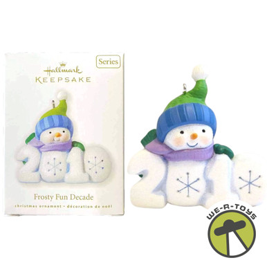Frosty Fun Decade 2010 Ornament Hallmark Keepsake - We-R-Toys
