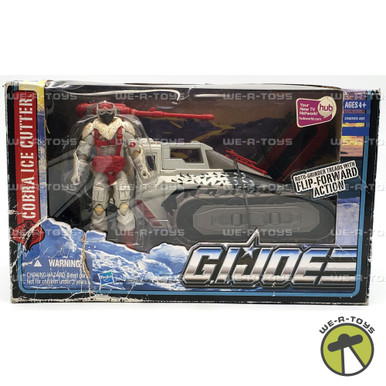 GI Joe Cobra Ice Cutter Vehicle & Snow Serpent Officer 2010 Hasbro ...