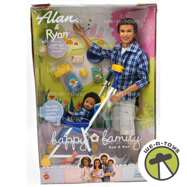 Barbie Happy Family Alan & Ryan Dad and Son Dolls AA 2002 Mattel No ...