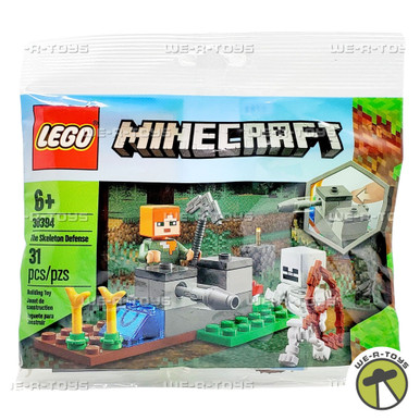 LEGO Minecraft 30394 The Skeleton Defense 31 Piece Building Set - We-R-Toys