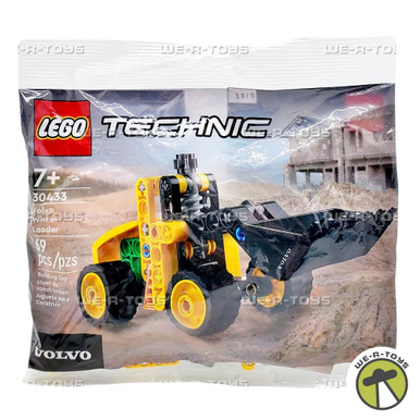LEGO Technic 30433 Volvo Wheel Loader 69 Piece Building Set - We-R-Toys