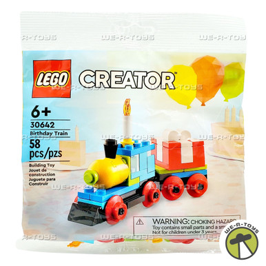 LEGO Creator 30642 Birthday Train 58 Piece Building Set - We-R-Toys
