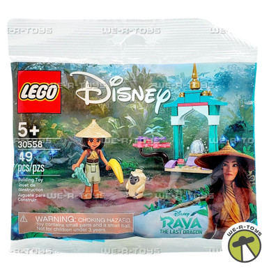 LEGO Disney Princess Raya and The Last Dragon 49 Piece Building Set ...