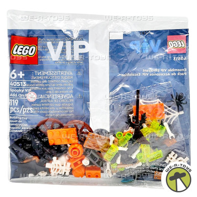 LEGO Spooky Halloween VIP Add On Pack 119 Piece Building Set 40513 - We ...