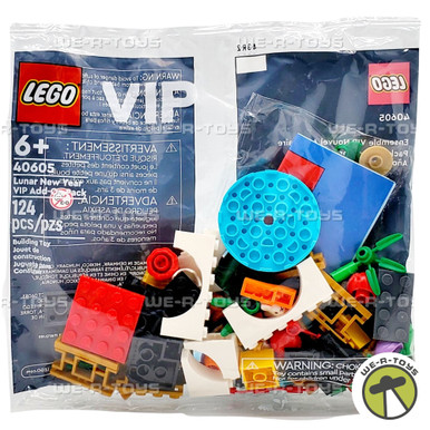 LEGO Lunar New Year VIP Add-On Pack 124 Piece Building Set 40605 - We-R ...