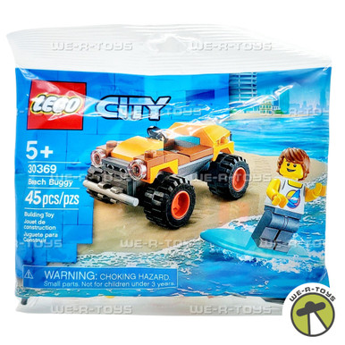 LEGO City Beach Buggy 45 Piece Building Set 30369 - We-R-Toys