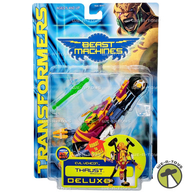 Transformers Beast Machines Thrust Deluxe Action Figure1999 Hasbro ...