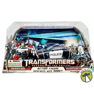 Transformers Human Alliance Barricade with Frenzy Figure Set 2009 ...