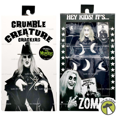 Rob Zombie's The Munsters Crumble Creature Crackers Zombo Figure NECA ...