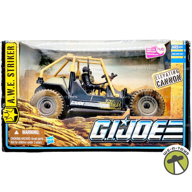 G.I. Joe Alpha Vehicle A.W.E. Striker With Nightfox Figure 2010 Hasbro ...