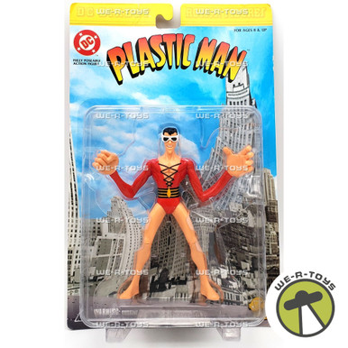 DC Direct Plastic Man Fully Poseable Action Figure 1999 - We-R-Toys