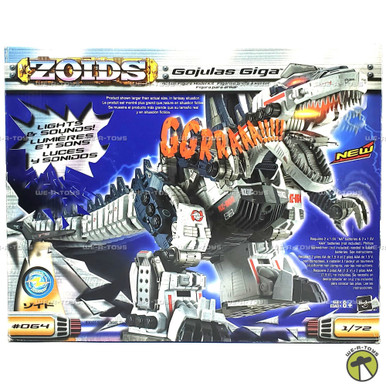 Zoids #064 Gojulas Giga Action Figure Model Kit 1:72 Scale 2002 Hasbro ...