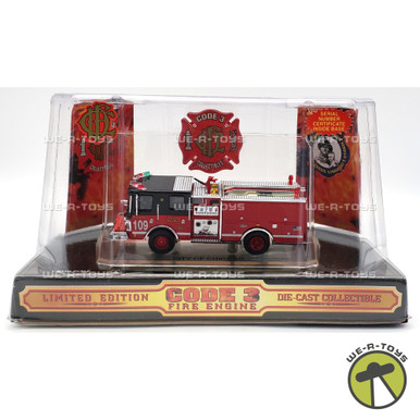Code 3 Collectibles City of Chicago Die Cast Fire Engine 109 Ltd Ed ...