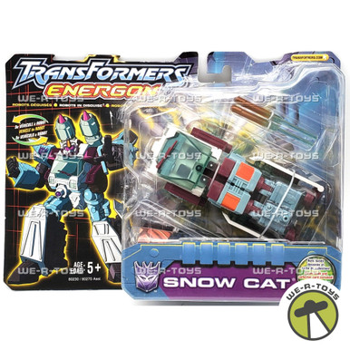 Transformers Energon Snow Cat Combat Class Action Figure 2003 Hasbro ...