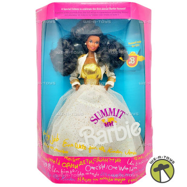 Barbie Summit Doll African American 7028 Mattel 1990 - We-R-Toys