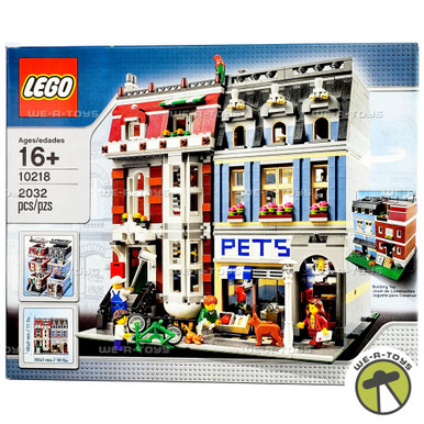 LEGO Creator Pet Shop 2032 Piece 3 in 1 Building Set 10218 - We-R-Toys
