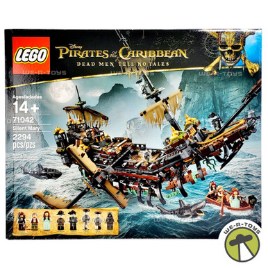 LEGO Pirates of The Caribbean Silent Mary 2294 Piece Building Kit 71042 ...