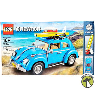 LEGO Creator Expert Volkswagen Beetle 1167 Piece Construction Set 10252 ...