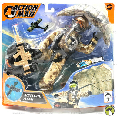 Action Man Altitude Atak with Comic Action Figure 2003 Hasbro #716188 ...