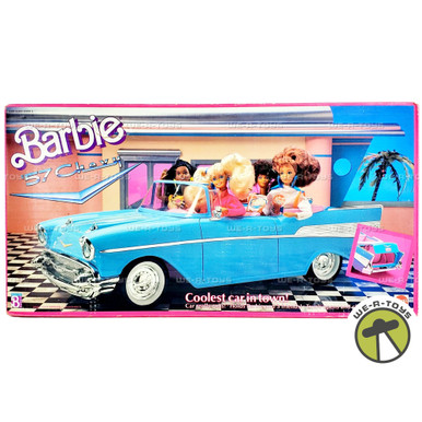 Barbie 57 Chevy Bel Air Convertible Toy Car Coolest Car in Town 1989 ...