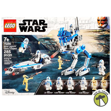 LEGO Star Wars 501st Legion Clone Troopers 285 Piece Building Kit 75280 ...