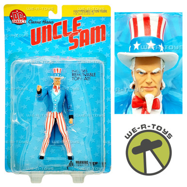 DC Classic Heroes Uncle Sam Action Figure DC Direct 23355 - We-R-Toys