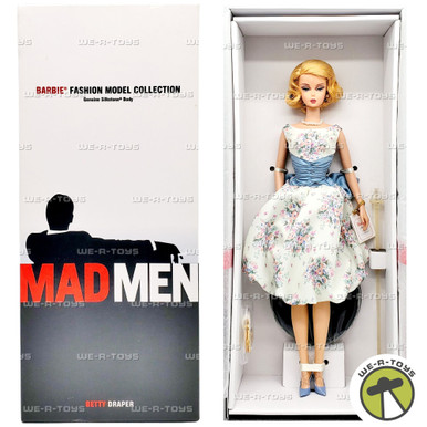 Barbie Fashion Model Mad Men Betty Draper Silkstone Doll 2010 Mattel ...
