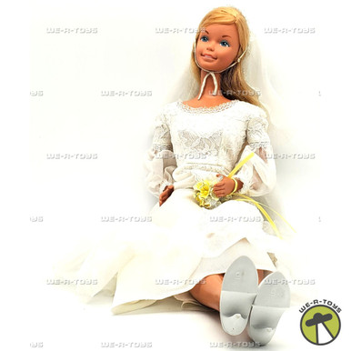 Barbie Supersize Bridal 18" Doll with Shoes 1977 Mattel #9975 - We-R-Toys