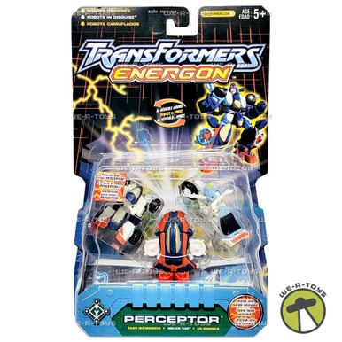 Transformers Energon Perceptor Mini-Con Team Figure Set 2003 Hasbro ...