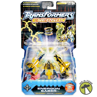 Transformers Energon Saber Mini-Con Team Figure Set 2003 Hasbro 80225 ...