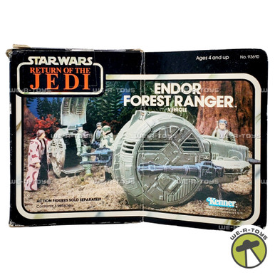 Star Wars Return of the Jedi Endor Forest Ranger Vehicle 1983 Kenner ...