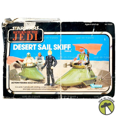 Star Wars Return of the Jedi Desert Sail Skiff Vehicle 1983 Kenner ...
