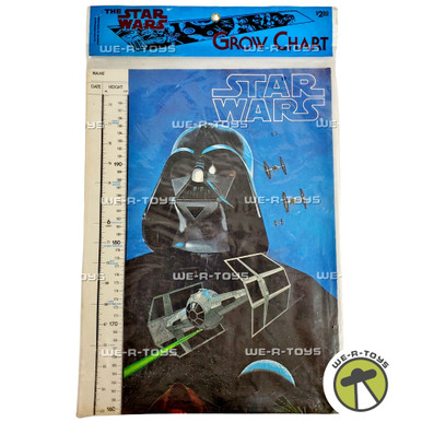 The Star Wars Grow Chart 1978 Random House - We-R-Toys
