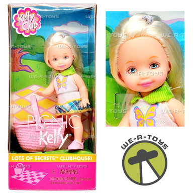 Barbie Kelly Club Lots of Secrets Clubhouse Picnic Kelly Doll 2001 ...