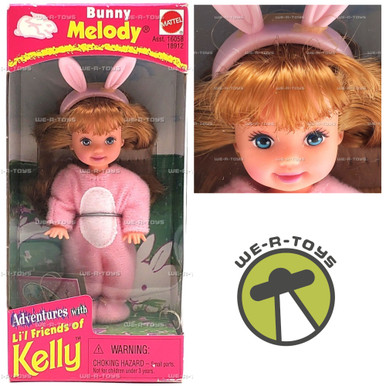 Barbie Li'l Friends of Kelly Bunny Melody Doll 1998 Mattel #18912 - We ...