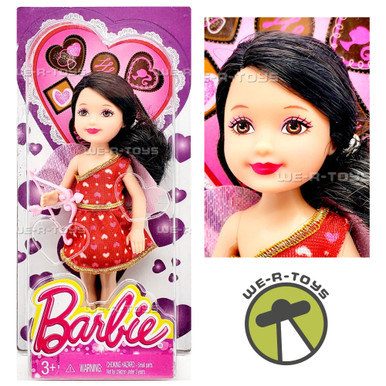 Barbie Valentine Cupid Kelly Doll Black Hair 2014 Mattel BJF84 - We-R-Toys