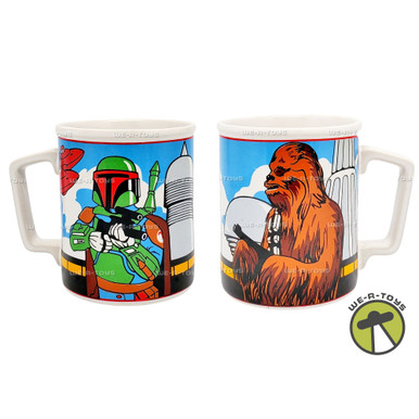 Sigma Star Wars Boba Fett Chewbacca Ceramic Decal Mug - We-R-Toys