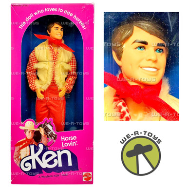 Barbie Horse Lovin' Ken Doll The Doll Who Loves to Ride Horses 1982 ...