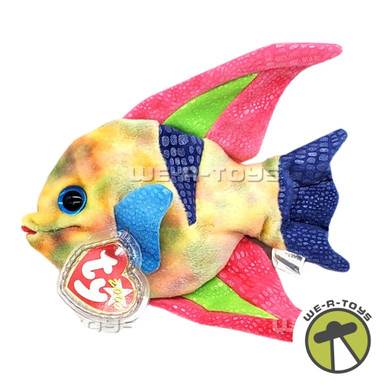 Ty Beanie Babies Aruba the Angelfish Plush 2000 - We-R-Toys