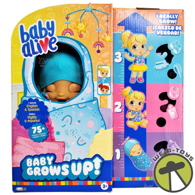 Baby Alive Baby Grows Up Happy Interactive Growing Doll, Happy Hope ...
