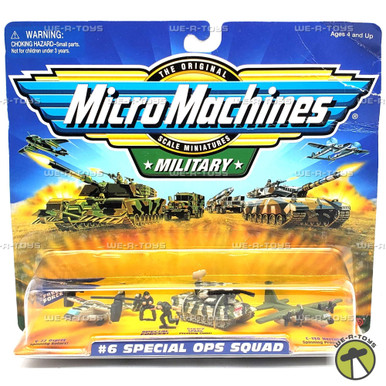 Micro Machines Military #6 Special Ops Squad Vehicles 1998 Galoob ...