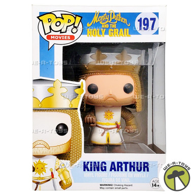 Funko POP Movies Monty Python and The Holy Grail King Arthur 197 Vinyl ...