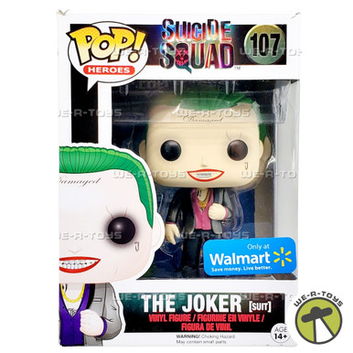 Funko POP Heroes Suicide Squad The Joker in Suit 107 Vinyl Figure - We ...