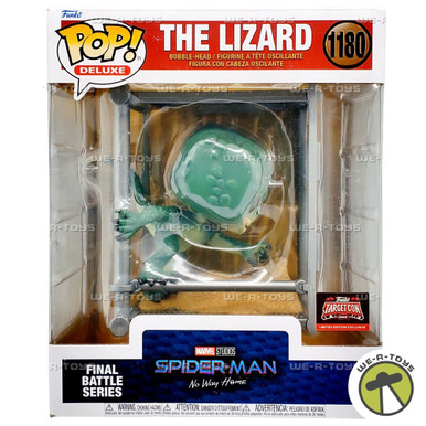 Funko POP Deluxe Spider Man No Way Home The Lizard 1180 Vinyl Figure ...