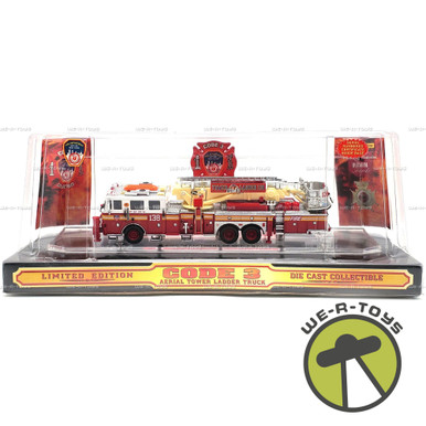 Code 3 FDNY Die-Cast Aerialscope Tower Ladder Vehicle Limited Edition ...
