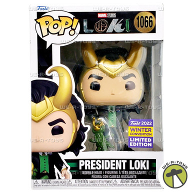 Funko POP Marvel Loki President Loki 1066 Vinyl Figure - We-R-Toys
